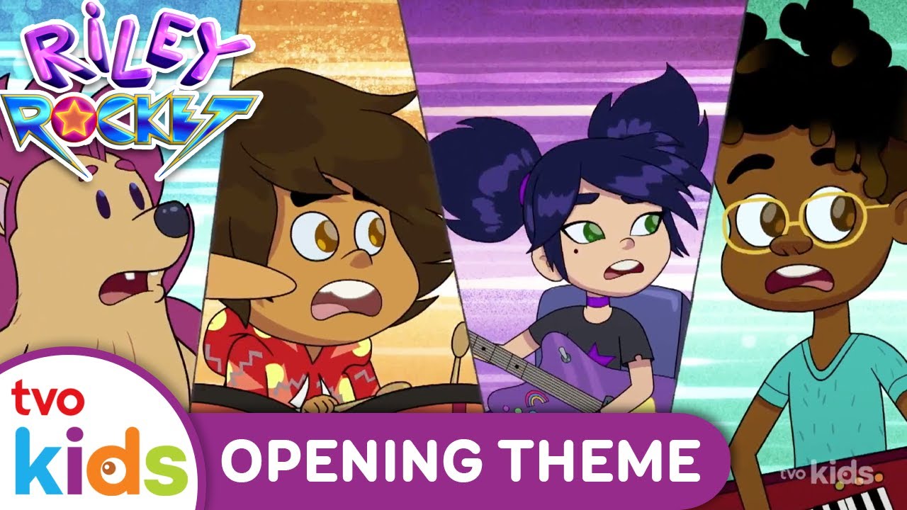 RILEY ROCKET Opening Theme Song 🎸🎶 - YouTube