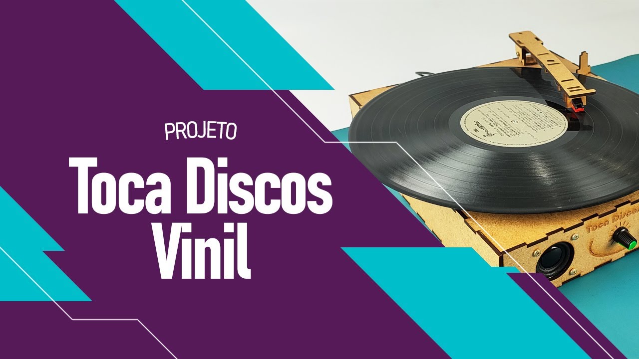Toca Discos Vinil DIY Orbis em MDF Completo - YouTube