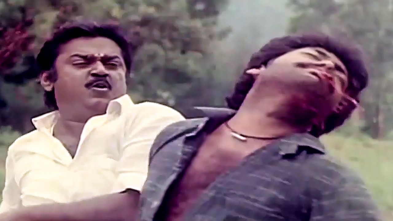 Vijayakanth Action Scenes | Chinna Kavundar Tamil Movie Best Scenes ...