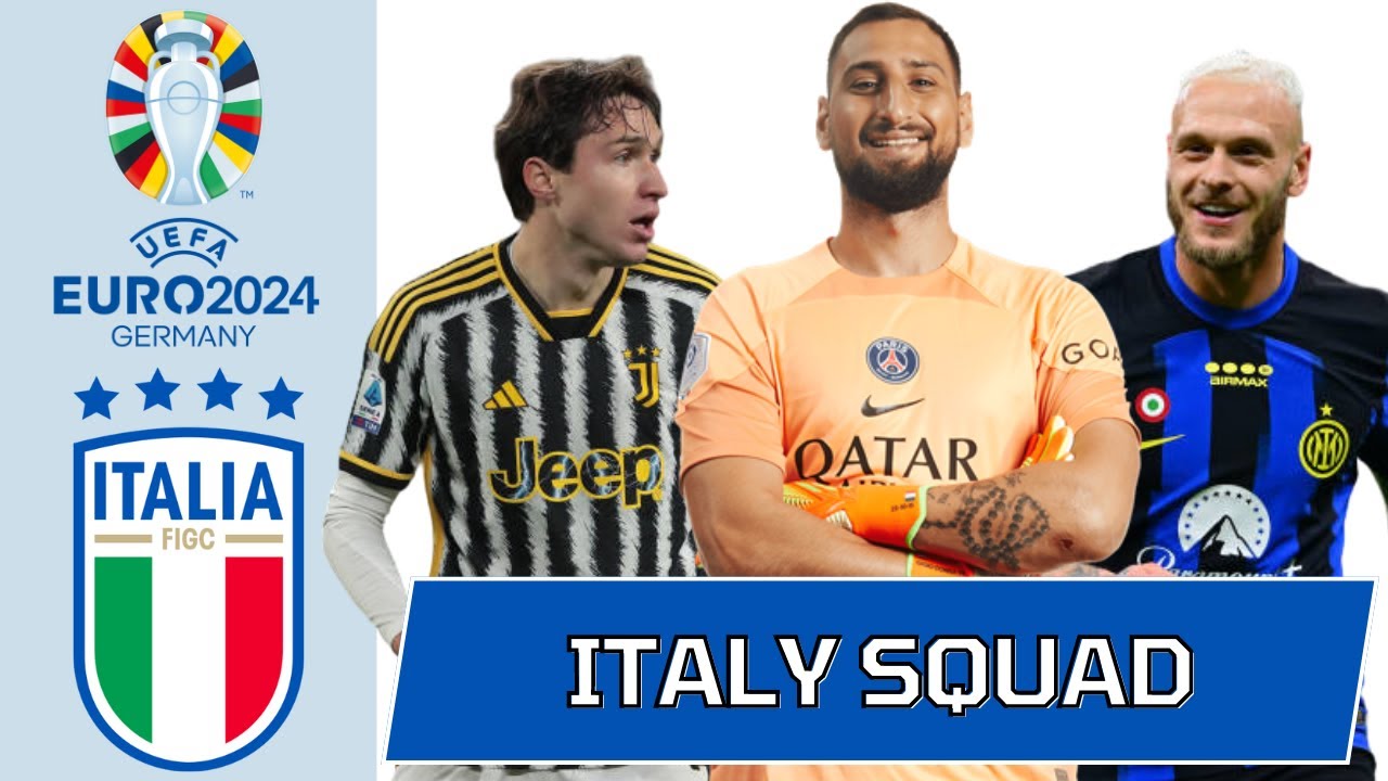 ITALY SQUAD EURO 2024 | Italy Football Team | Road to Euro 2024 - YouTube