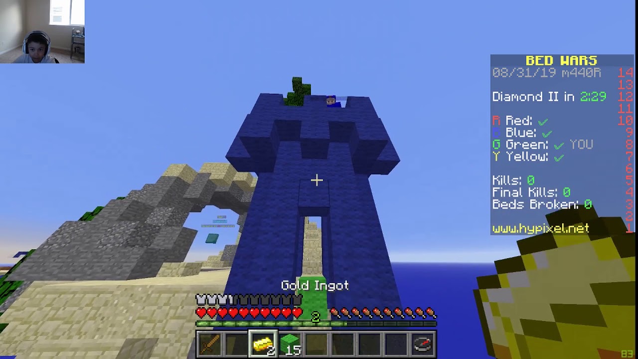 Minecraft Bedwars 01 - Defense! - YouTube