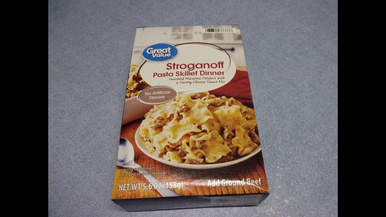 Great Value Stroganoff review - YouTube