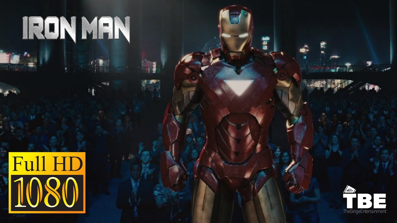 Iron Man Vs Hammer Drones Scene Part 1 | Iron Man : (2010) - YouTube