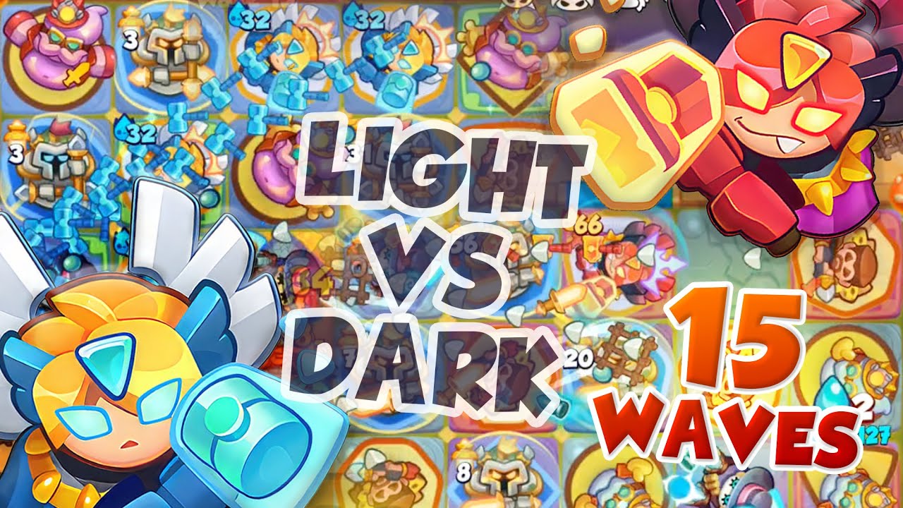 INQUISITORS - The BATTLE of DARK & LIGHT - 15 Waves - Rush Royale - YouTube