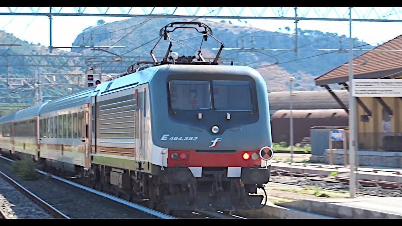 [HD - Treni] Pilota UIC-Z + Treno Intercity 730 Trenitalia in transito ...