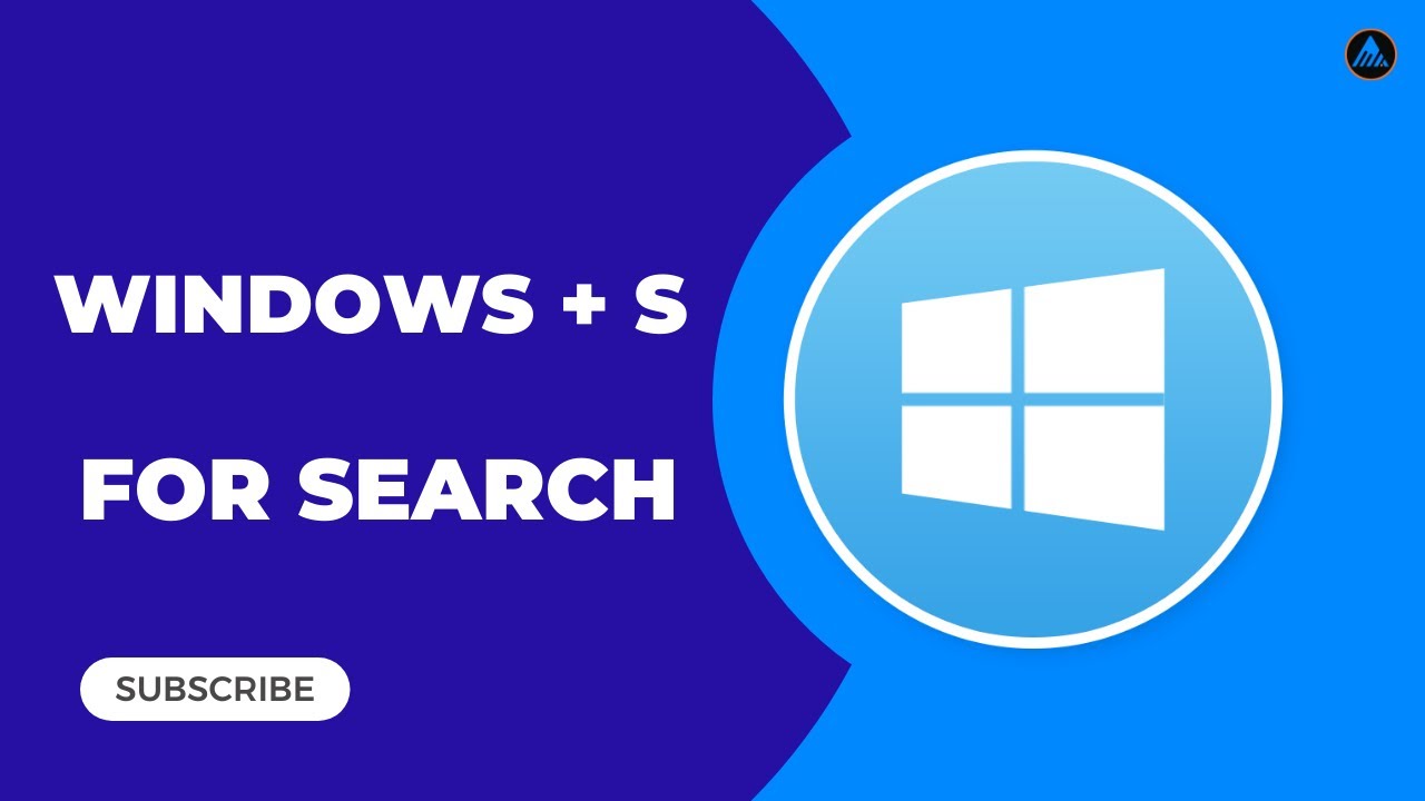 3 Windows Key + s | Search - YouTube