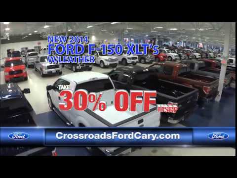 Crossroads Ford Cary Trucks 2015 F150 12 26 14 - YouTube