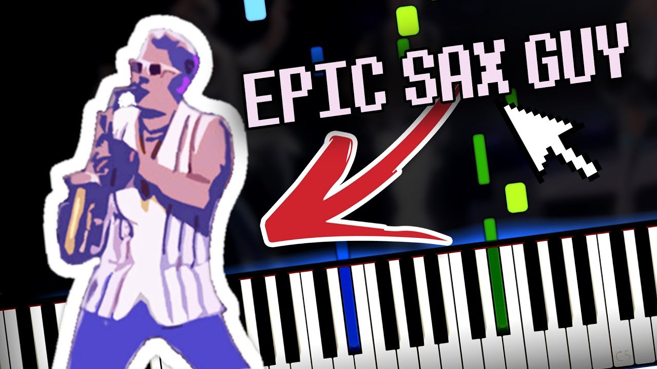 Epic Sax Guy / Sunstroke Project & Olia Tira - Run Away Piano Tutorial ...