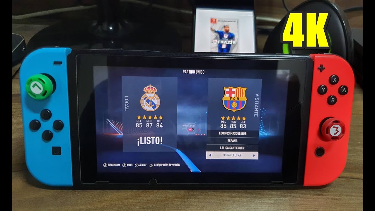 FIFA 23 EL CLÁSICO - GAMEPLAY 4K - NINTENDO SWITCH - YouTube