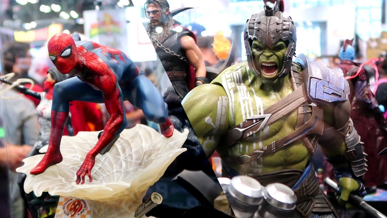 Marvel Sideshow Collectibes & Hot Toys Display Walkthrough | NYCC 2017 ...