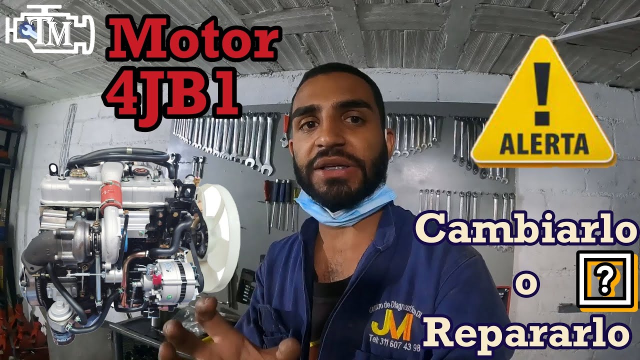 Reparación motor 4JB1 - YouTube