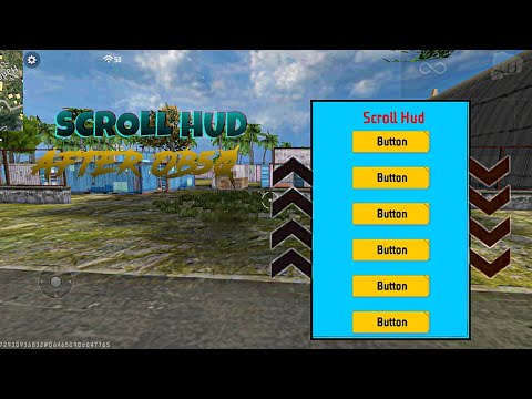 How to Add Scroll HUD in Free Fire Craftland Map | Ultimate Guide 2025!\