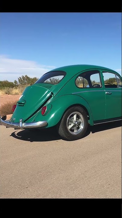 1966 Java Green Beetle - Iris #nmdesertclassics #vw #volkswagen - YouTube
