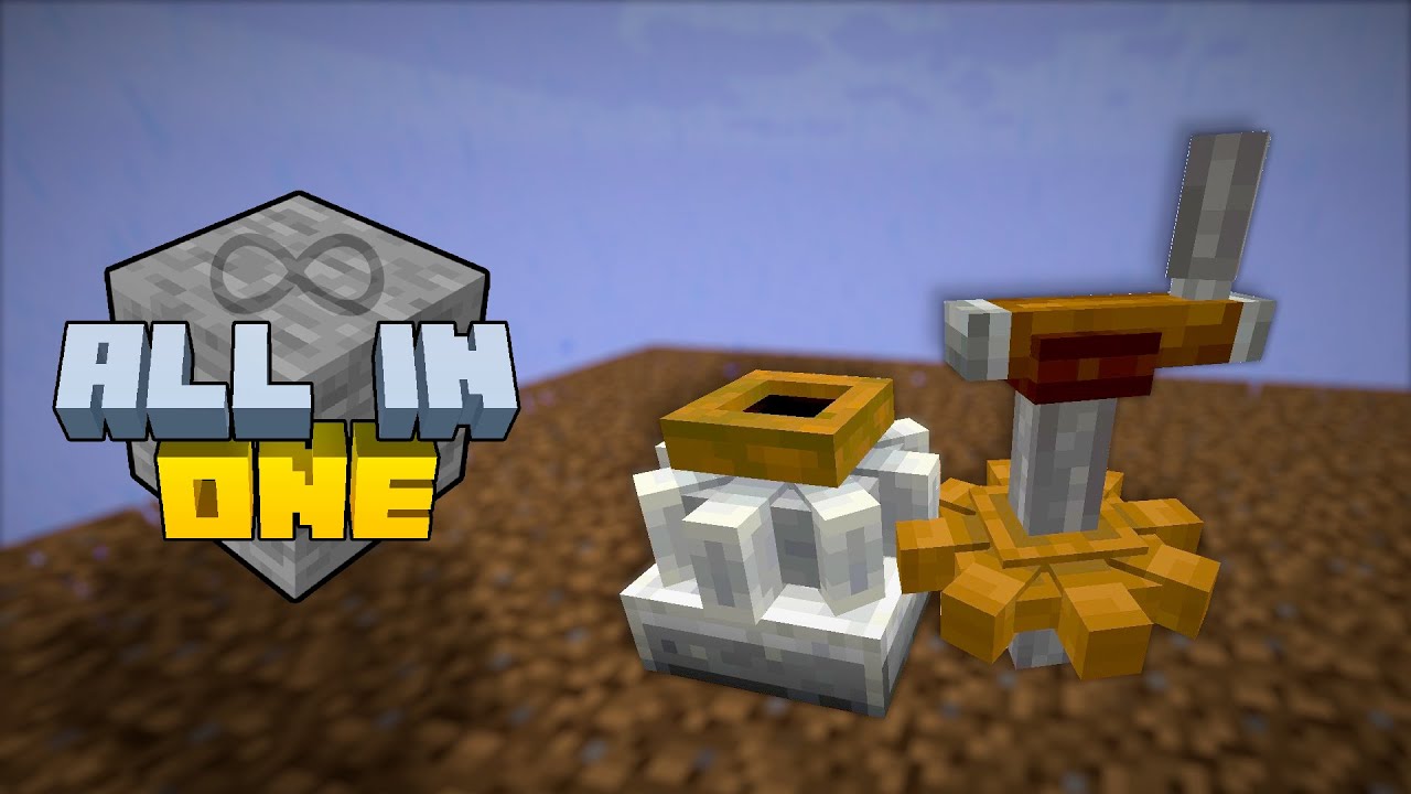 Millstone Machine! - Minecraft One Modded Block #3 - YouTube