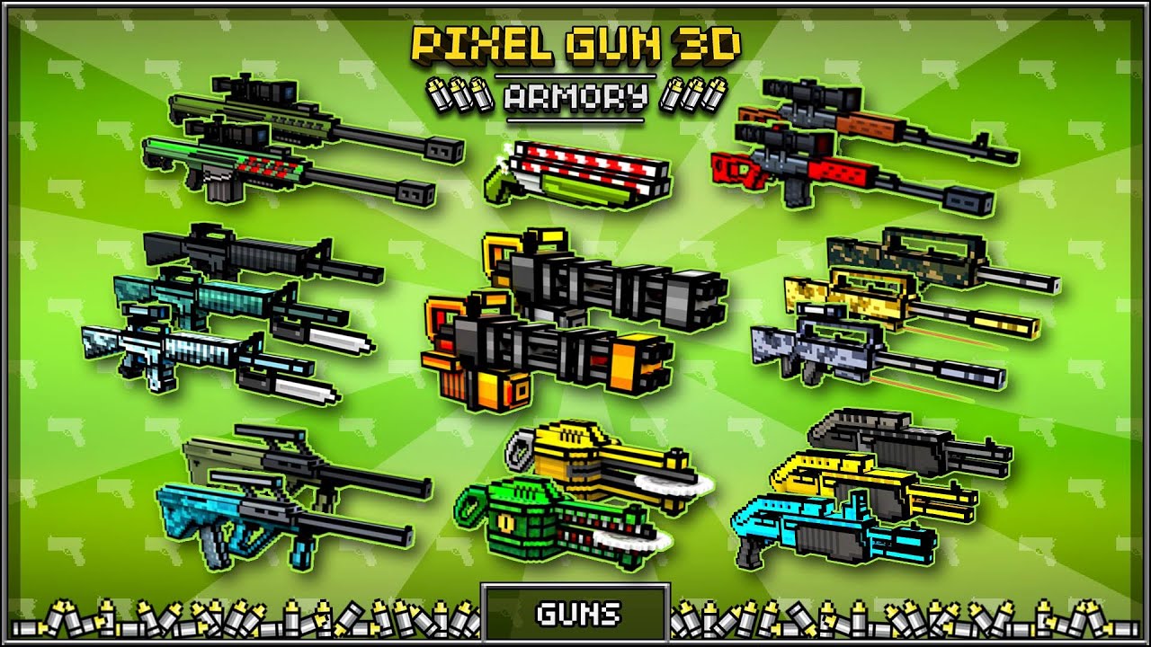 PIXEL GUN 8# On test nos arme avec xtronix ! (NOUVEAU FORMAT) - YouTube