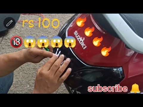 access 125 stickering - YouTube