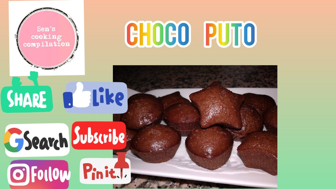 HOW TO MAKE PUTO with COCOA FLAVOR //Sen's cooking compilation - YouTube