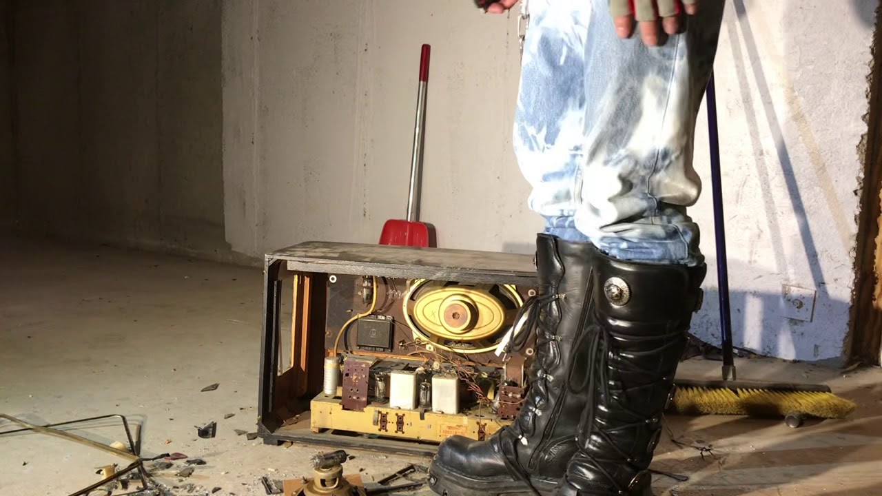 German Radio destruction. - YouTube