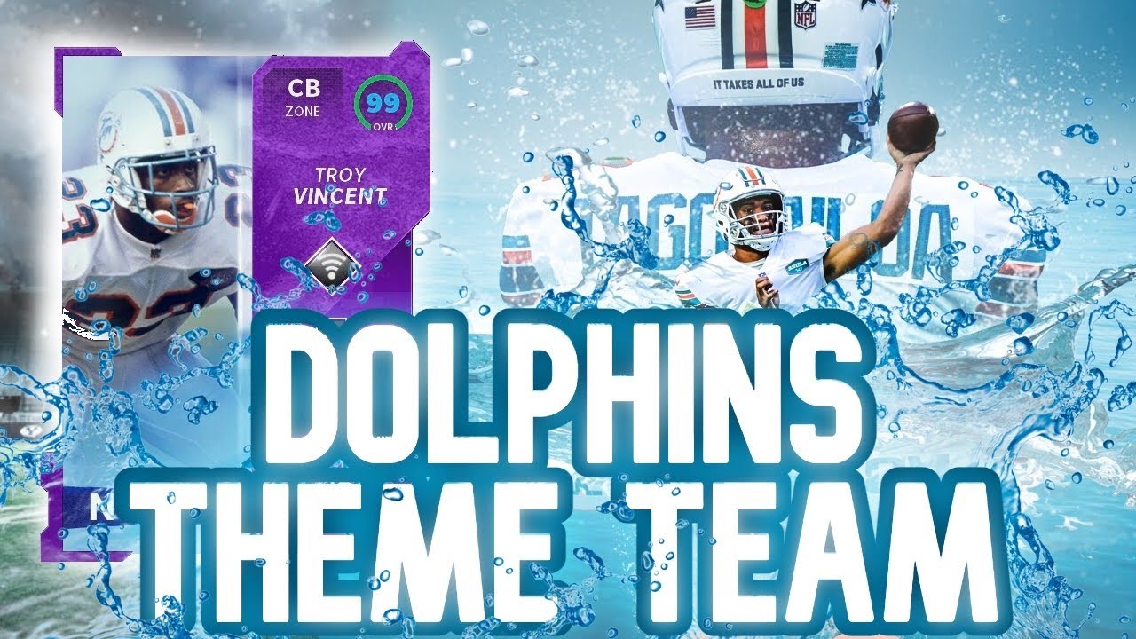 First 99 On The Miami Dolphins Theme Team! Full Legend Troy Vincent ...