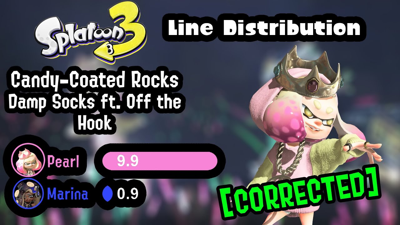 (CORRECTED) Damp Socks ft. Off the Hook - Candy-Coated Rocks | Line ...