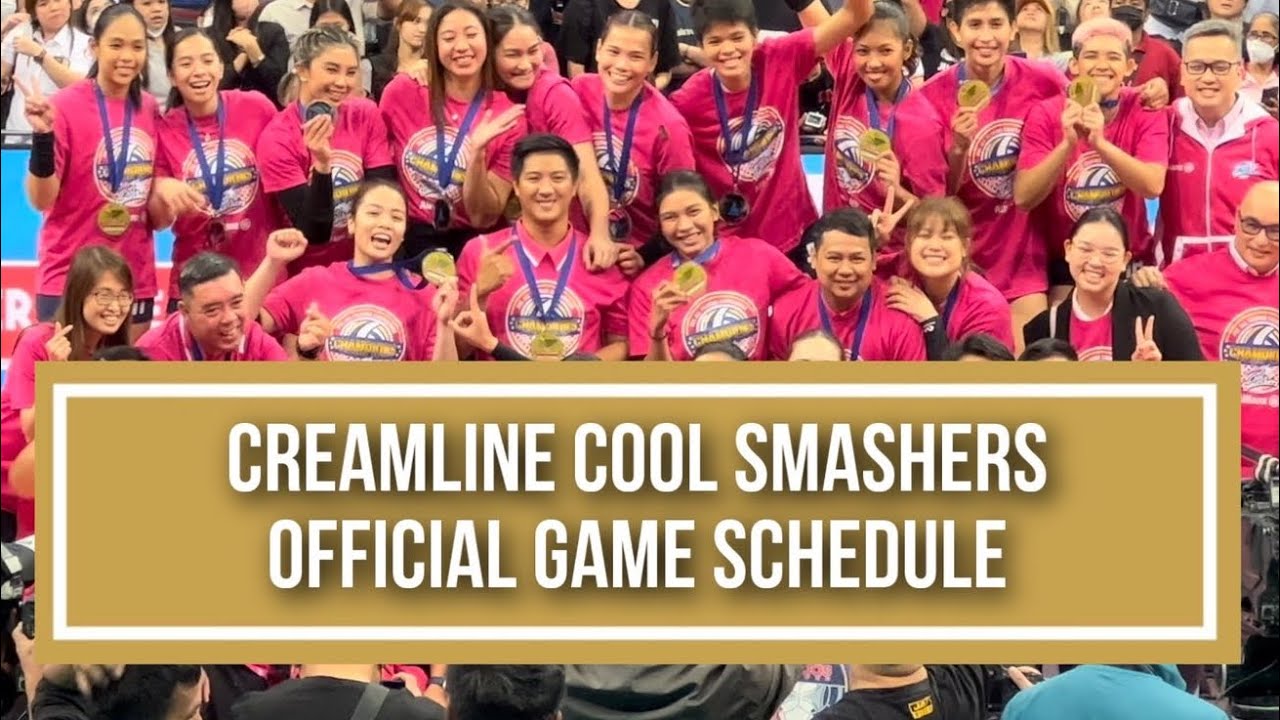 Creamline Game Schedule PVL AFC (Oct 15 - Dec 16, 2023) - YouTube