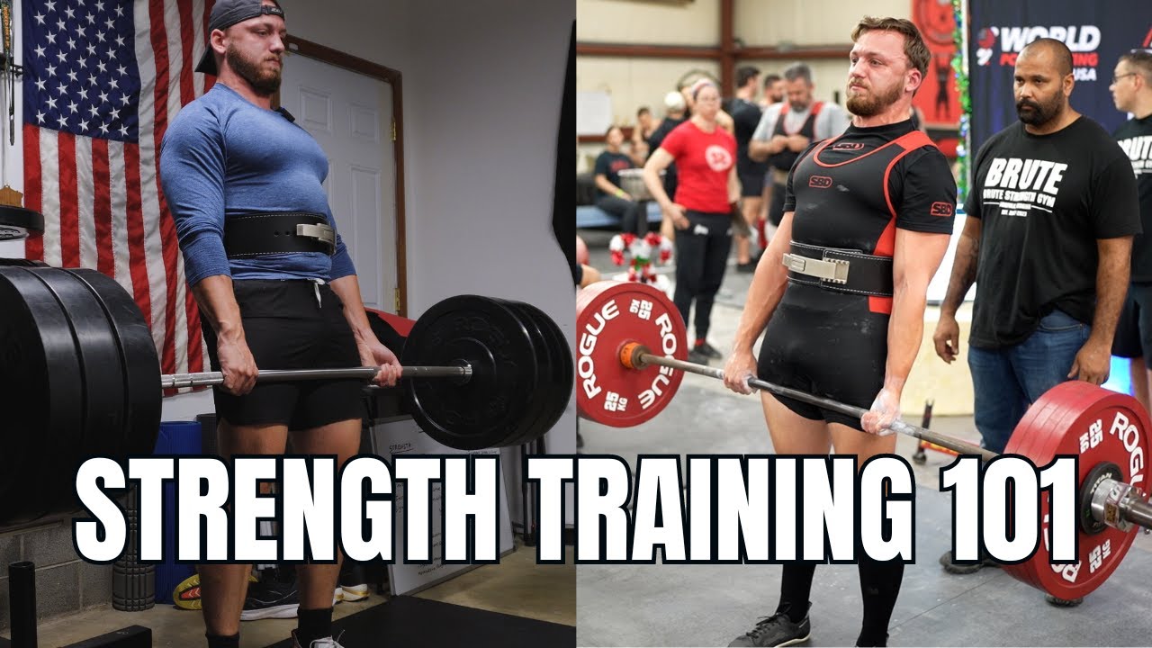 STRENGTH TRAINING 101 | Peaking For Powerlifting Meet | Hybrid Training ...
