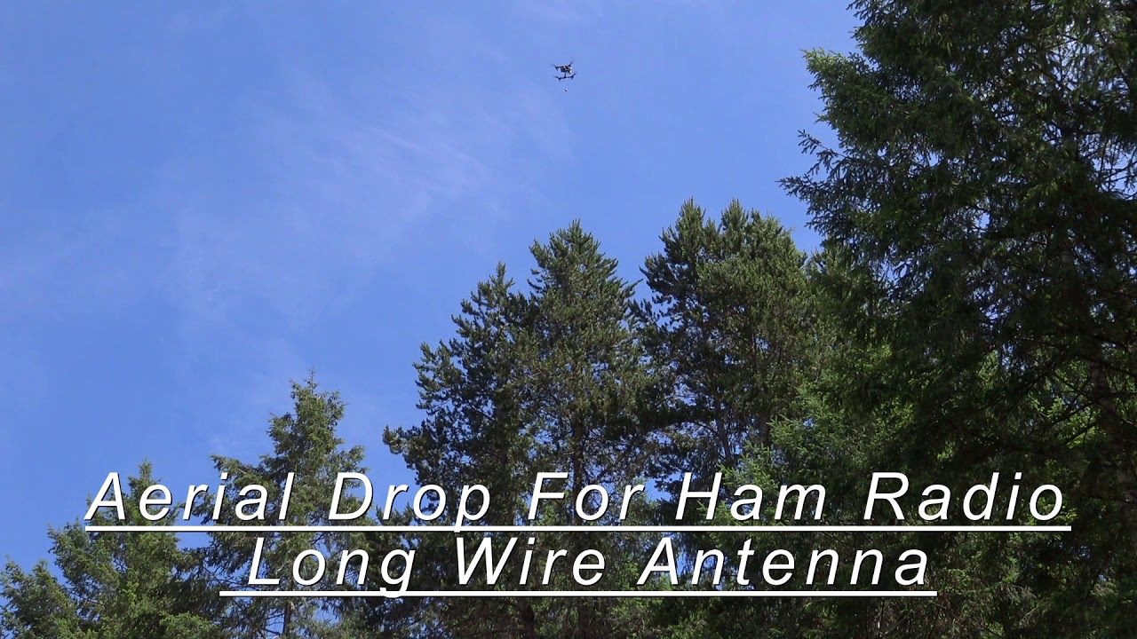 Line Drop with Drone - YouTube