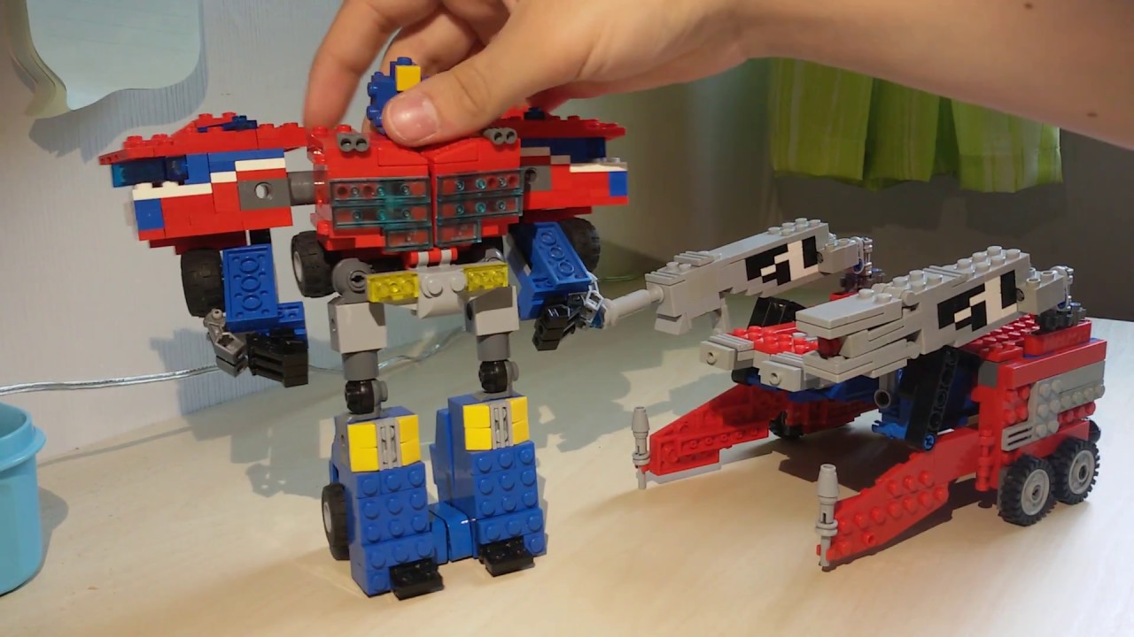 Lego Transformers CYBERTRON Optimus Prime ( Part 2 ) - YouTube