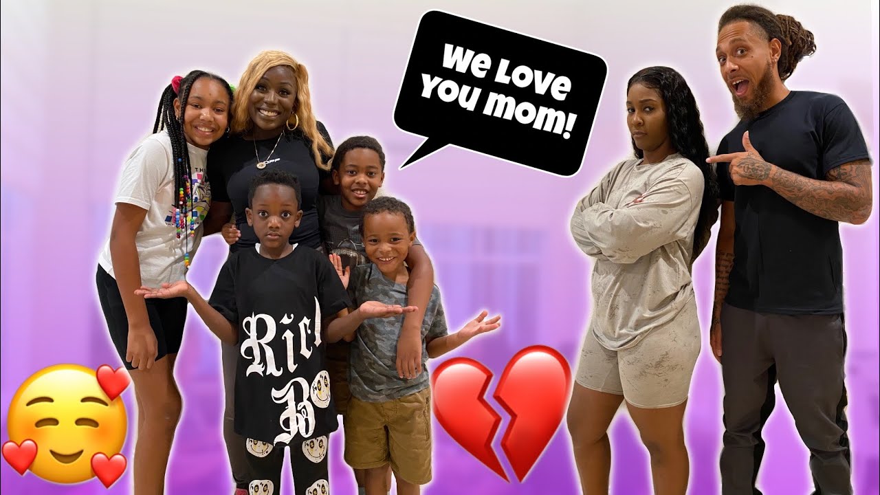 CALLING ANOTHER WOMAN MOM!! *PRANK ON MOM* - YouTube