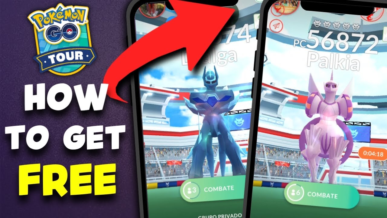 Last chance! How to Catch free Origin forme Dialga & Palkia in Pokemon ...