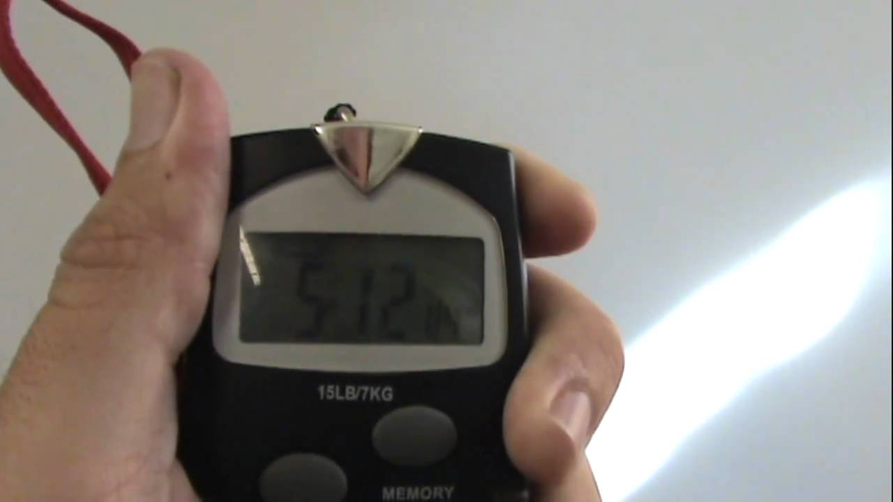 Fishing Knot Strength 1 - YouTube