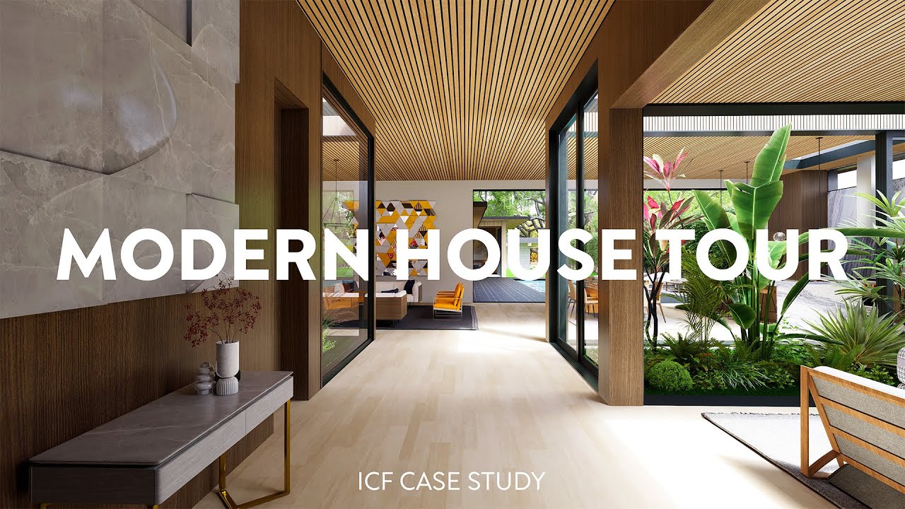 Modern House Tour - Interior Design - LA Fireproof House Case Study ...