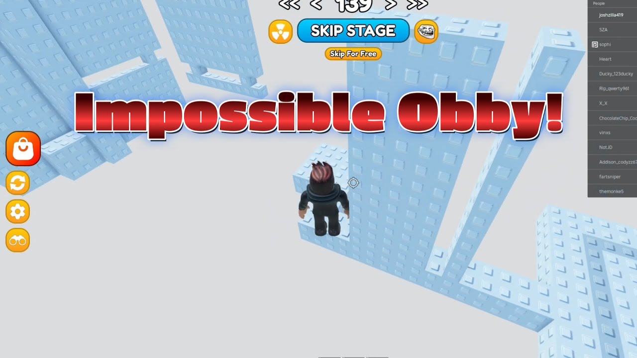 Roblox Impossible Obby - YouTube
