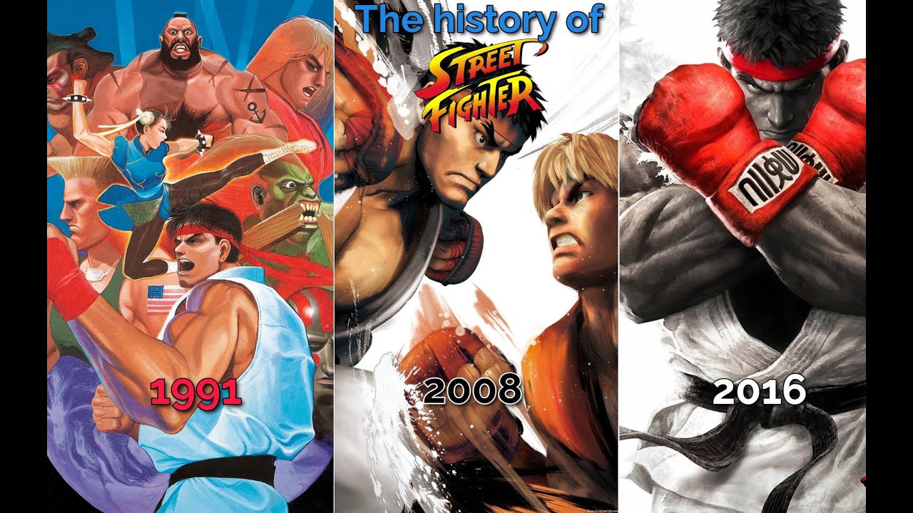 The History Of Street Fighter - YouTube