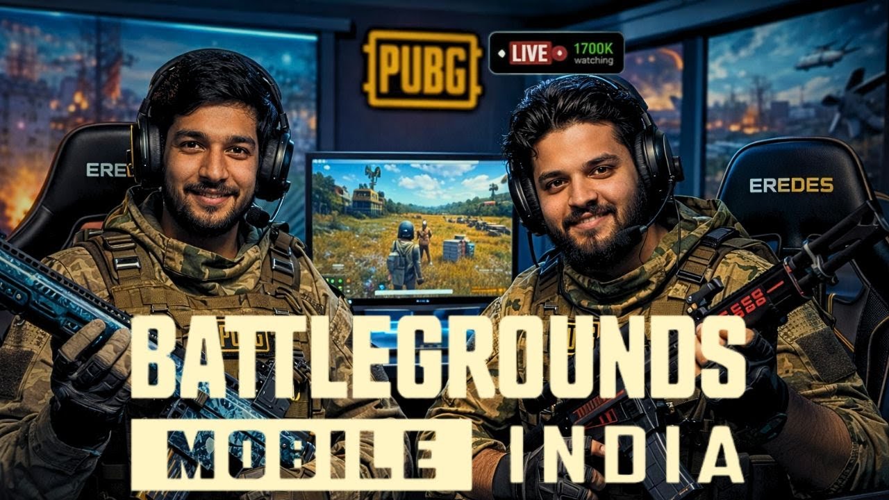 BGMI Live Stream Today 🚀 | Pro Gameplay • Custom Rooms • Fun with Chat ...