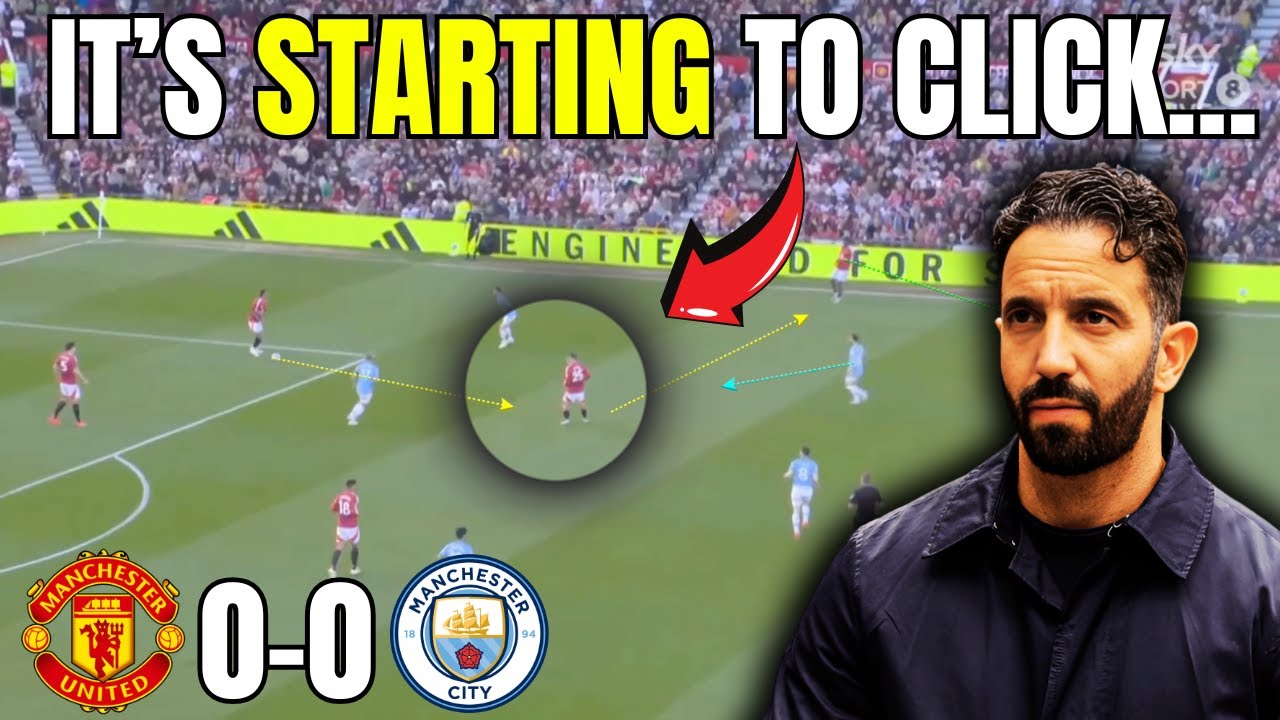 How Amorim's Man Utd are IMPROVING in Possession... (Man Utd 0-0 Man ...