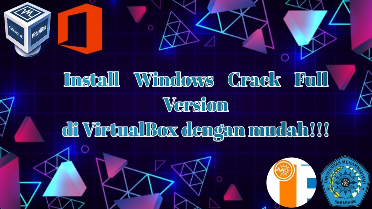 Install Windows Crack Full Version di VirtualBox - YouTube