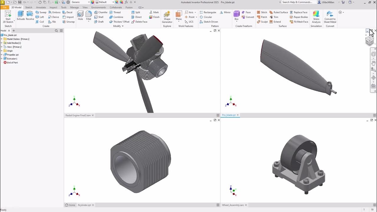 Graphics Window Tips in Autodesk Inventor - YouTube