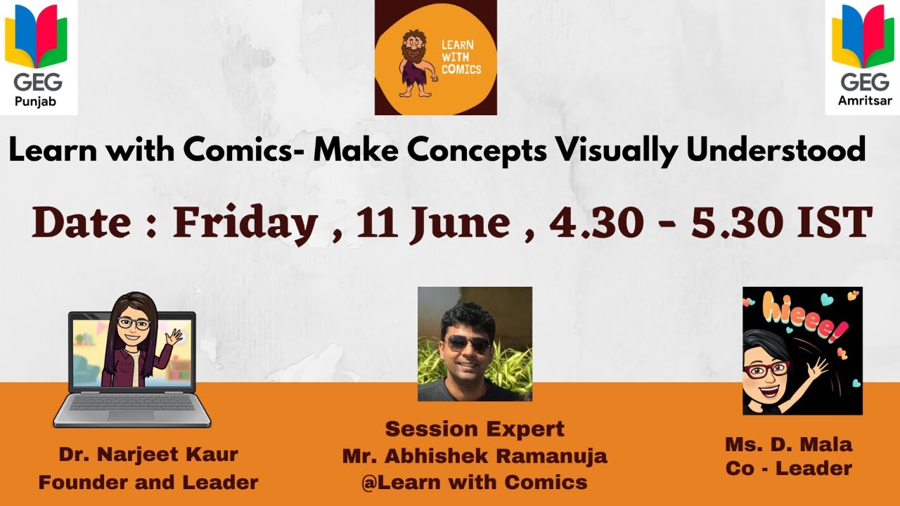 Learn with Comics- Make Concepts Visually understood - YouTube