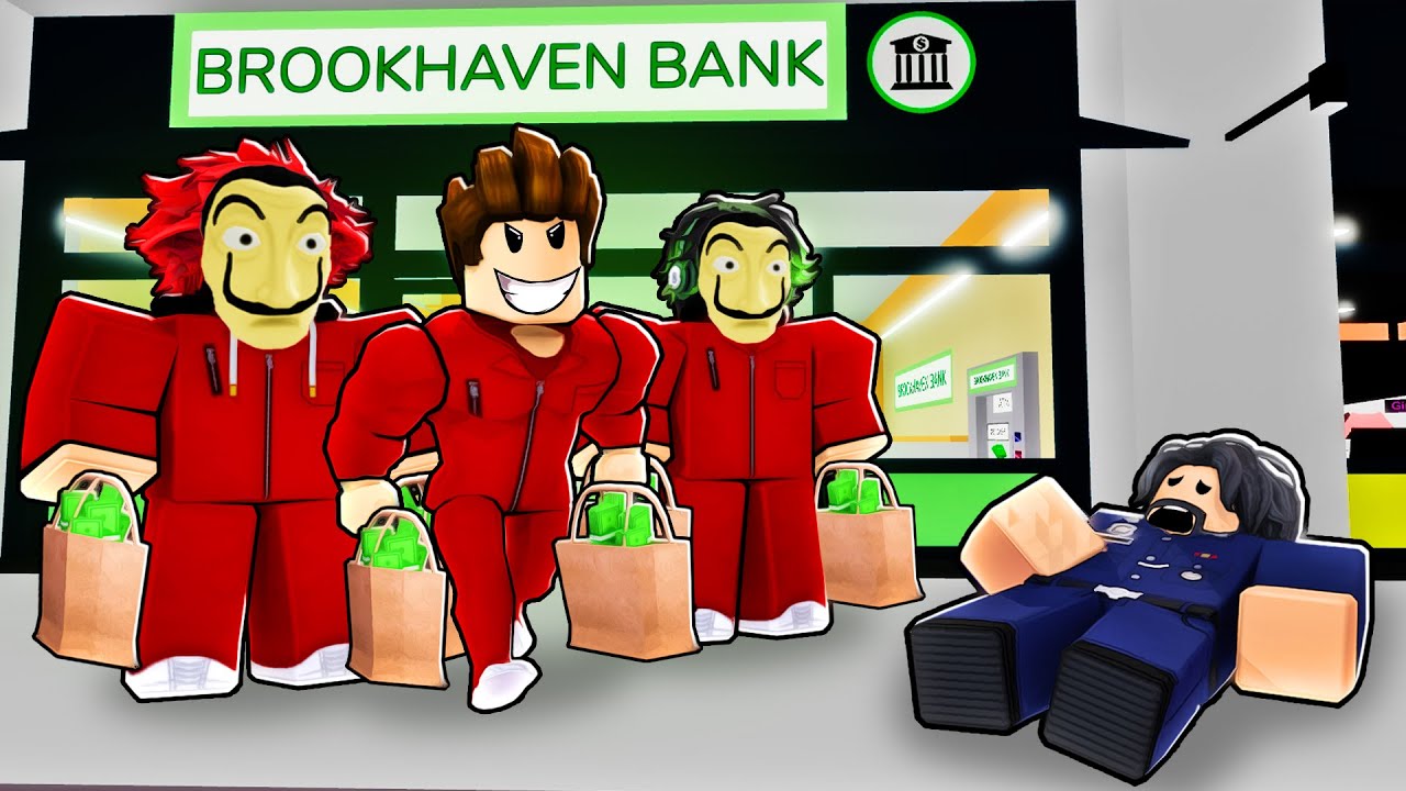 Drama Rompakan Bank Brookhaven!!! (Roblox Malaysia) - YouTube
