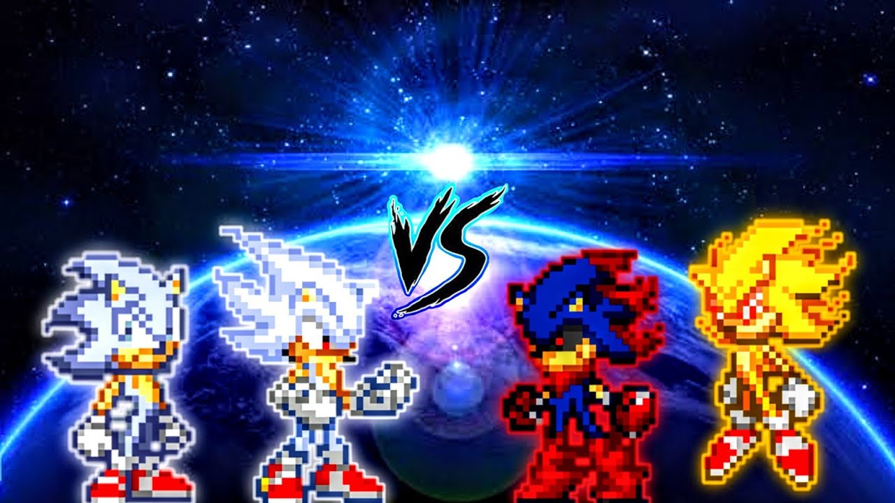 Sonic (all form) & Sonic TP (all form) VS Sonic exe (all form ...