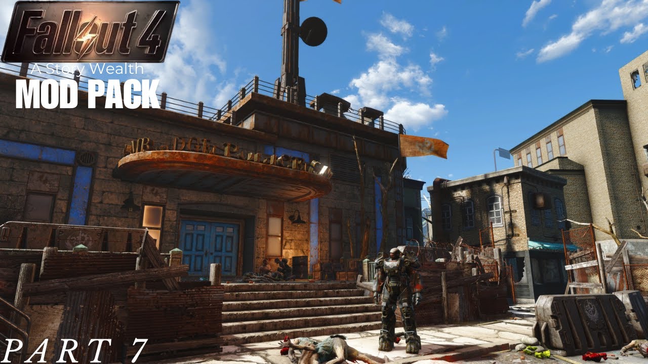 Fallout 4 A Story Wealth Mod Pack // Finding the Brotherhood Of Steel ...