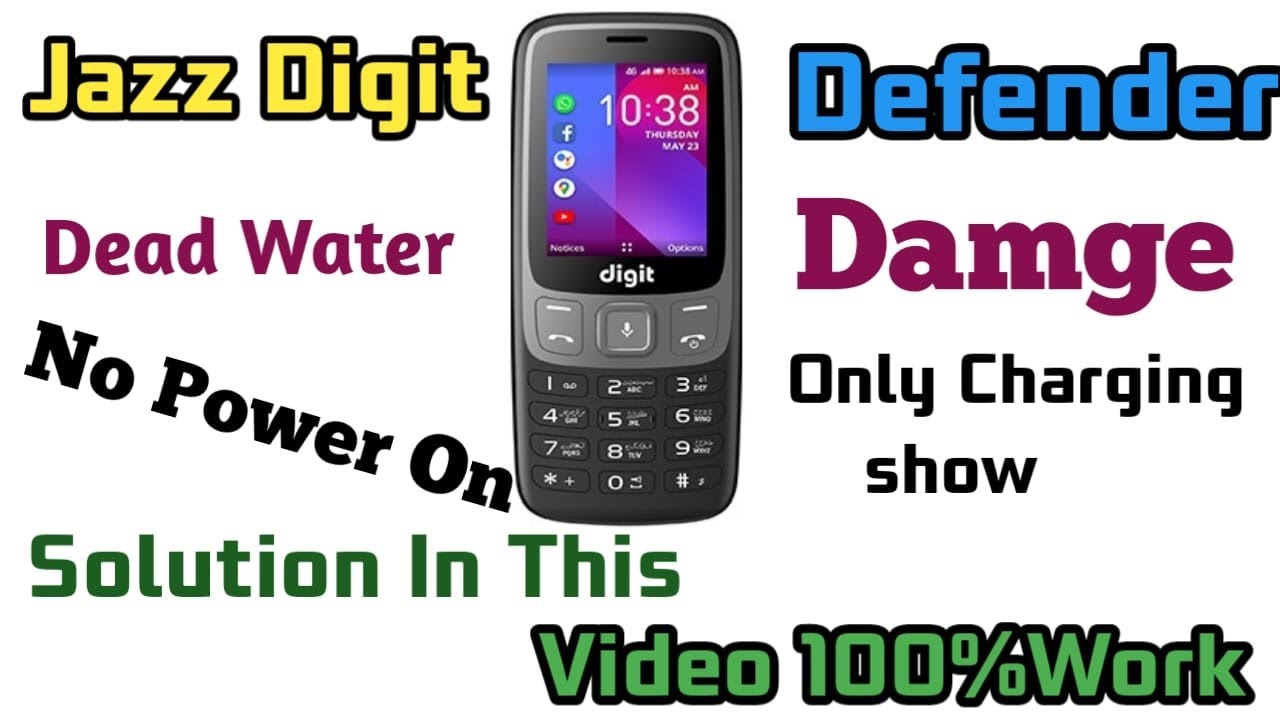 All Jazz Digit 4G Mobile Power Key Jumper ll Ded Recover Digit 4G.Jazz ...