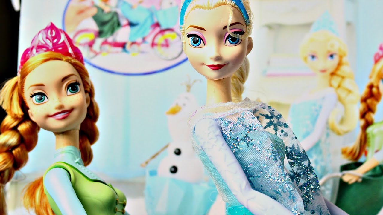 Disney Frozen - Anna and Elsa's Musical Bicycle Playset / Muzyczny ...