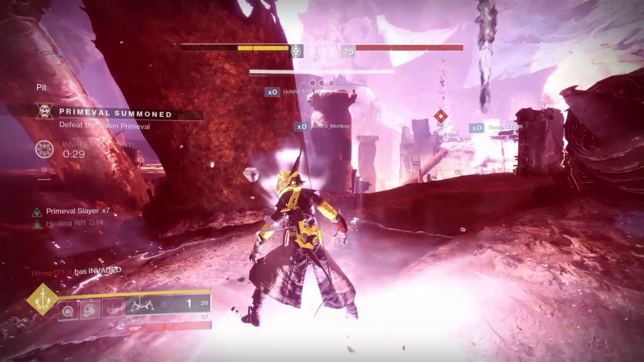 Destiny 2 Gambit grinding for the bow 'Hush' - YouTube