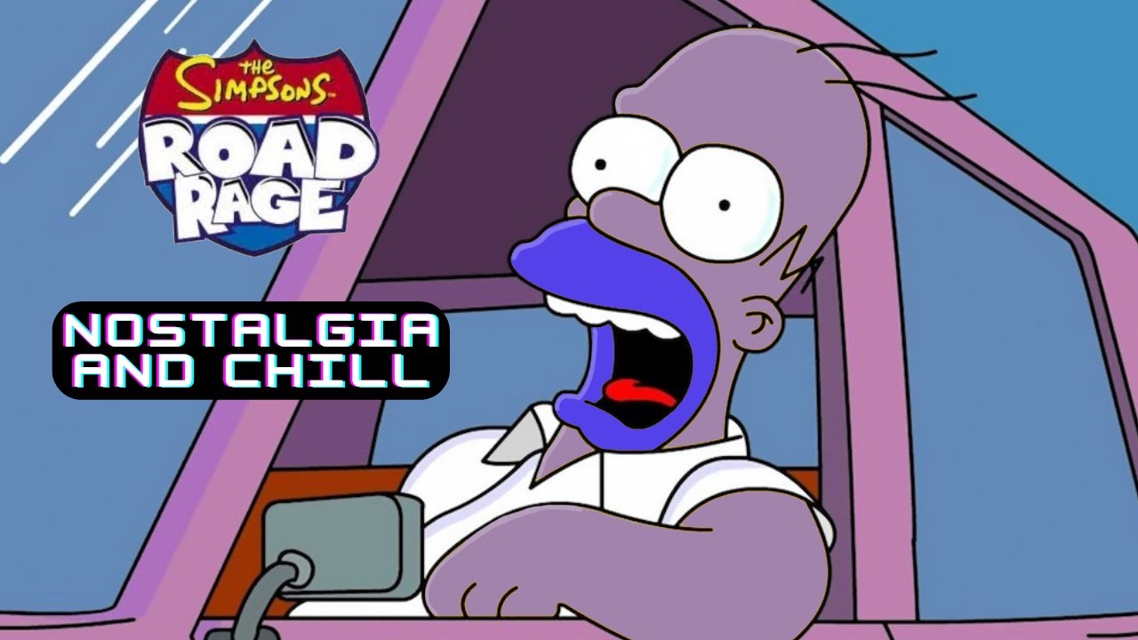 The Simpsons Road Rage | Crazy Taxi: Simpsons Edition (Nostalgia and ...