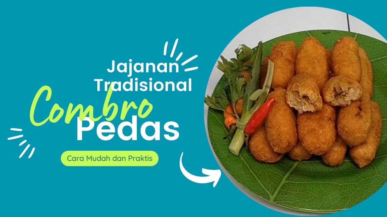 JAJAN TRADISIONAL || COMBRO KRIUK PEDAS MUDAH DAN PRAKTIS - YouTube