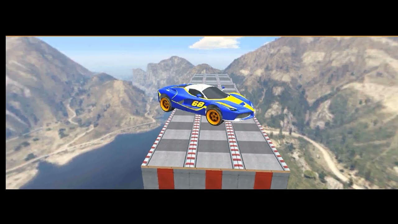 Mega Ramp Car Race Stunt 3D Gameplay For Android - YouTube