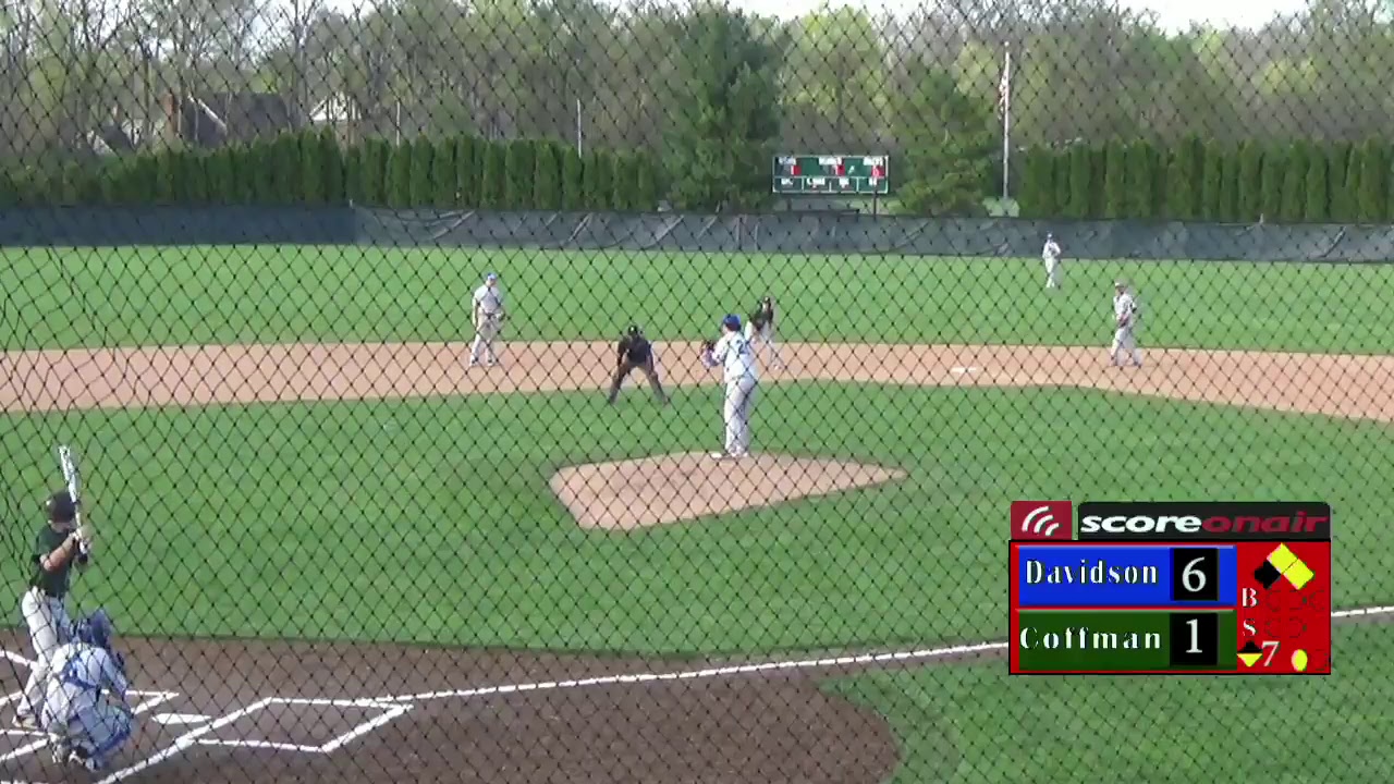 Dublin Coffman vs. Hilliard Davidson Baseball - YouTube
