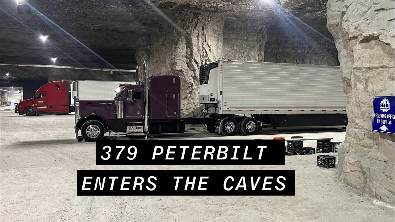 Stretched 379 Peterbilt Enters The Infamous Caves|Lost Home Load|Dead ...